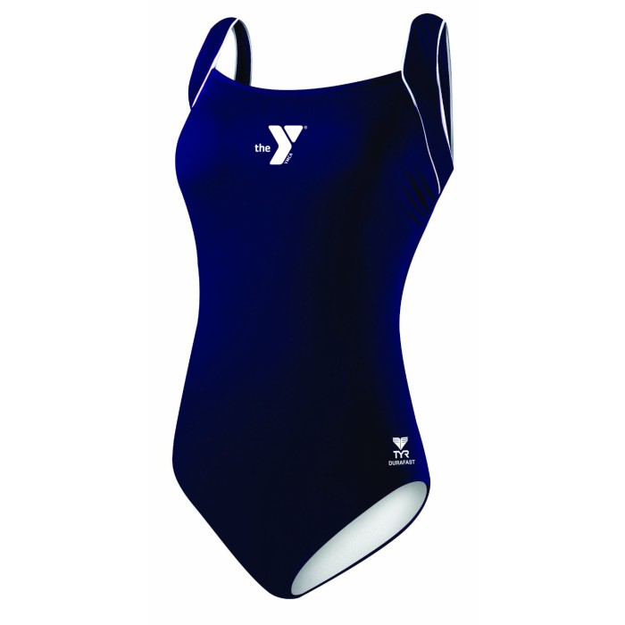 Ladies TYR Solid Square Control-fit Swimsuit